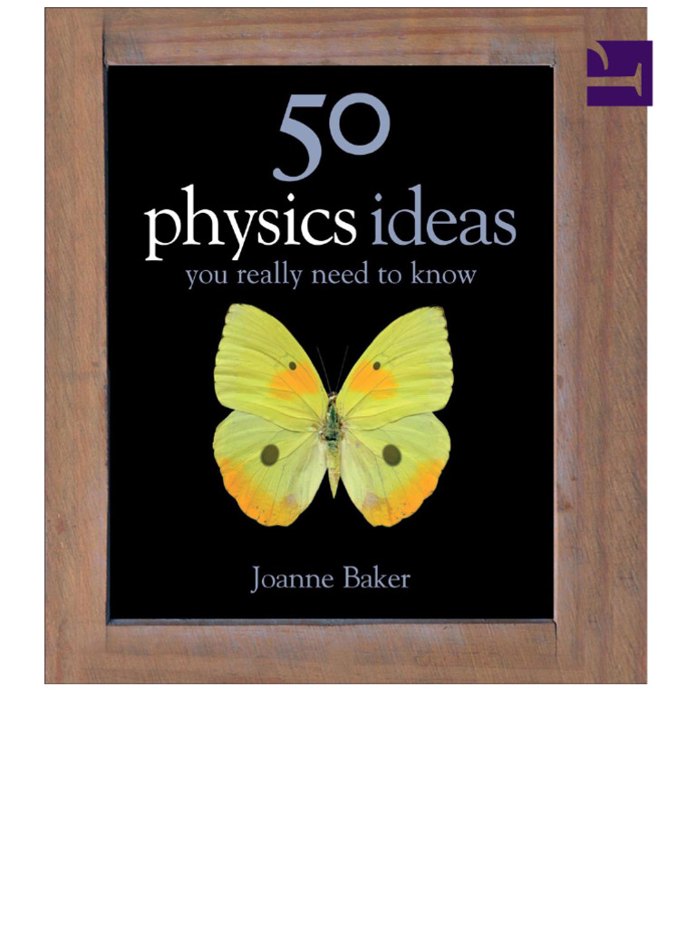 50 Physics Ideas You Really Need to Know PDF Compress | PDF | Force ...