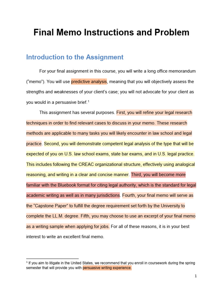 Final_Memo_Instructions_and_Problem_Fall_2025_(2) | PDF | Memorandum ...