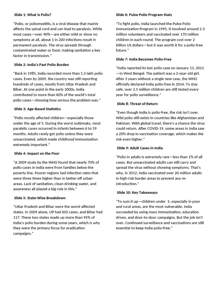 Gp Presentation Script | PDF | Human Diseases And Disorders | Viral ...