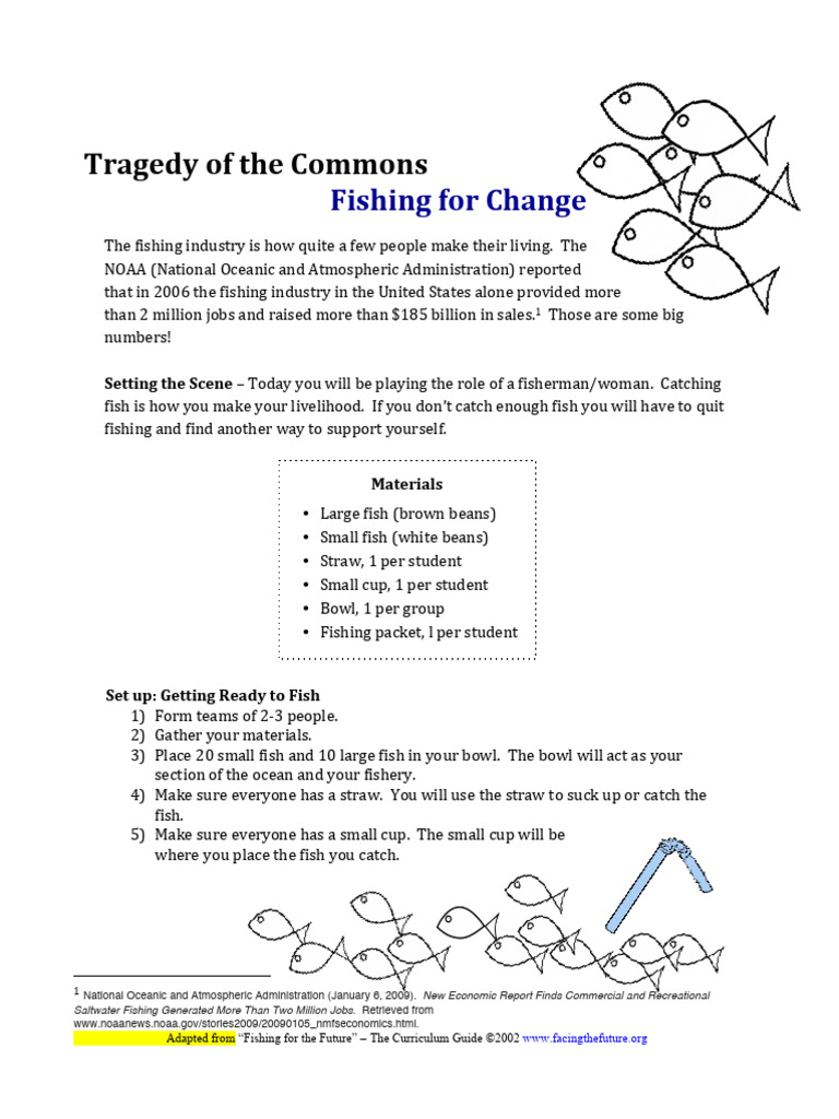 01a_Tragedy of the Commons_Fishing for Change_20140613-1 | PDF ...