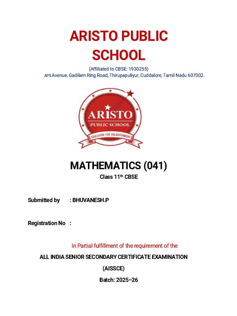 Grade 11 Project Front Page | PDF | Schools