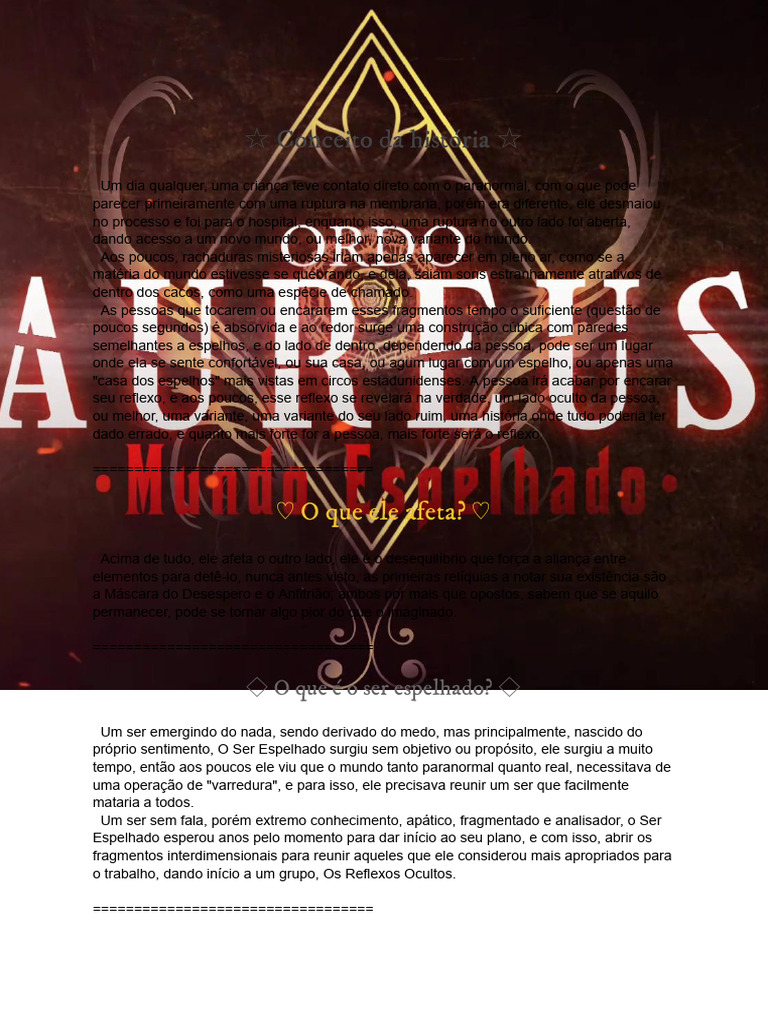Ordo Aureus - O Mundo Espelhado | PDF | Tempo | Vida