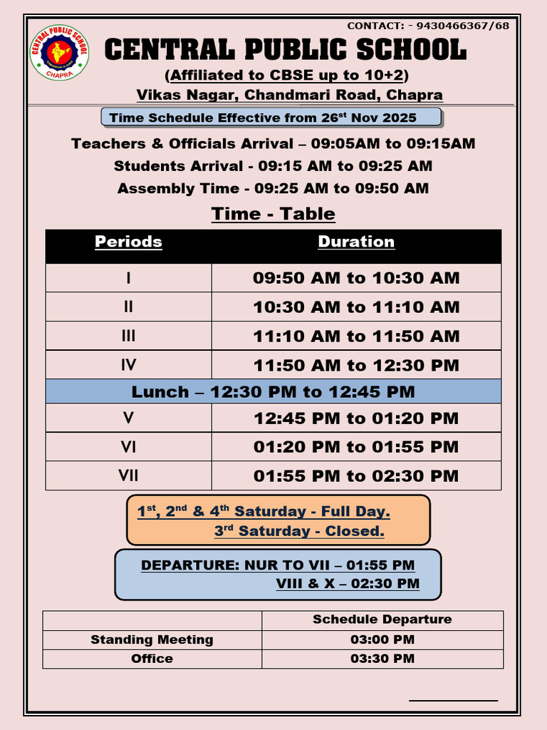 025. Time Schedule for NUR to X @ 21.11.2025 | PDF