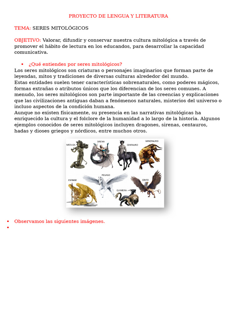 Seres Mitológicos | PDF | Medusa | Mitología griega