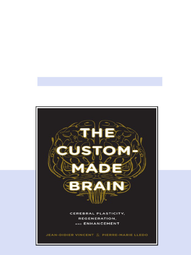The Custommade Brain Cerebral Plasticity Regeneration And Enhancement ...