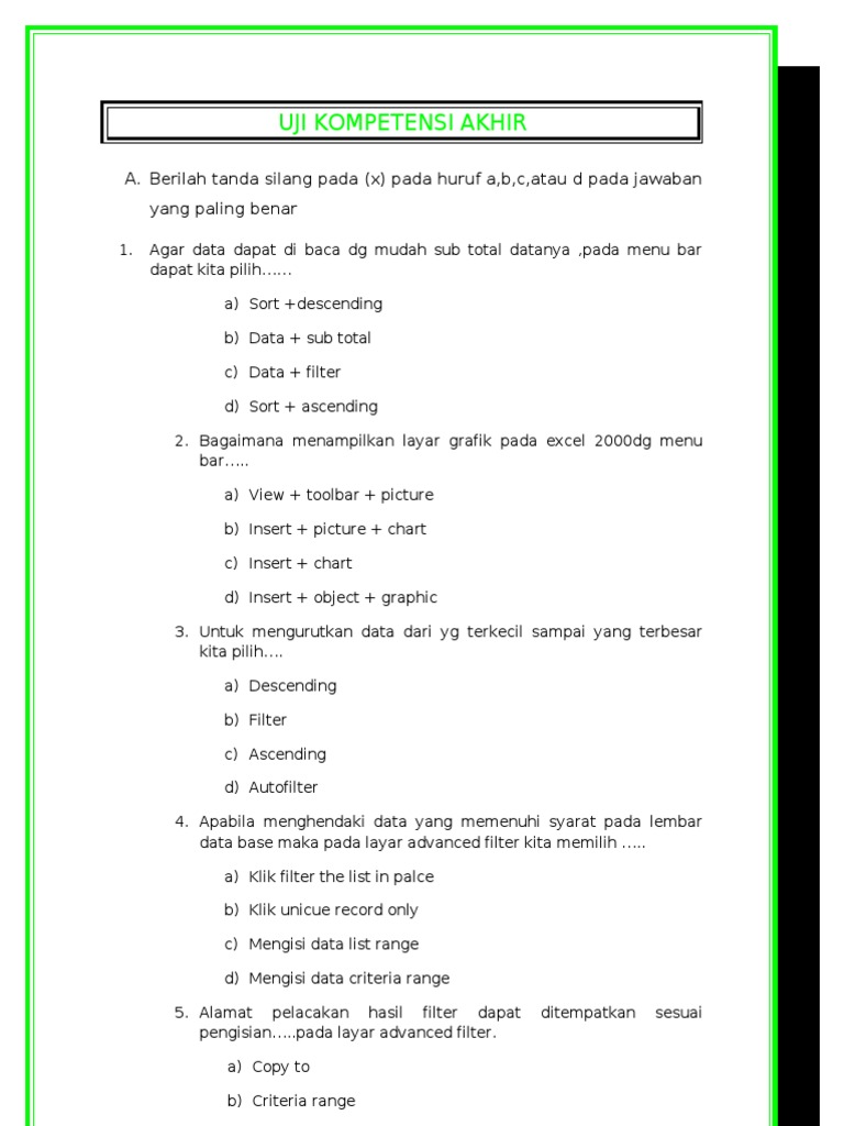 03.contoh Bullet & Numbering | PDF