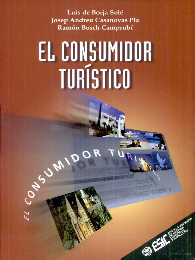 DE BORJA SOLE. El consumidor turístico | PDF