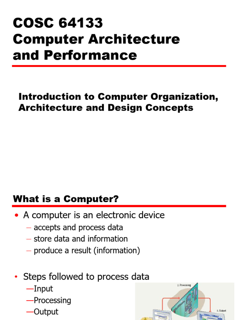 Lesson 1 - Computer Architecture_copy | PDF | Central Processing Unit ...
