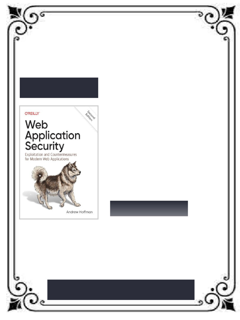 Web Application Security: Exploitation and Countermeasures for Modern Web Applications 2nd ...