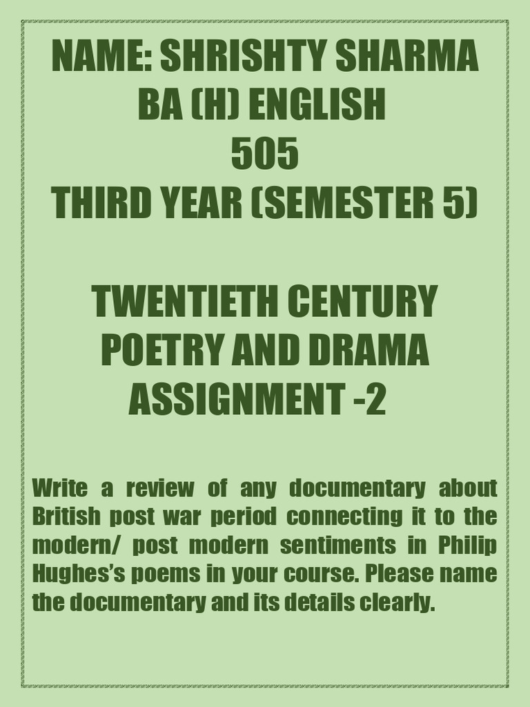 review of the movie the spirit of 45 | PDF