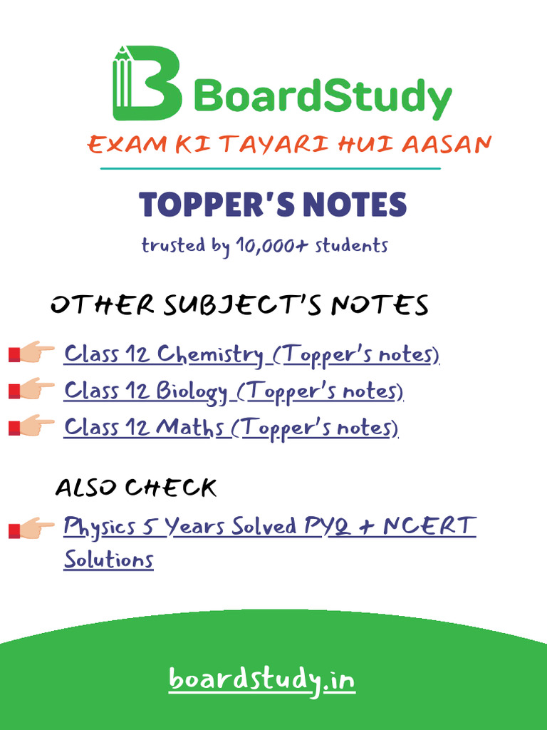 Notes de Biologie pour le Bac 12 | PDF