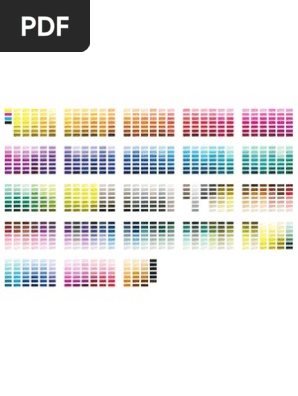 Pantone Color Book Pdf Pantone Matching System Color Chart Free