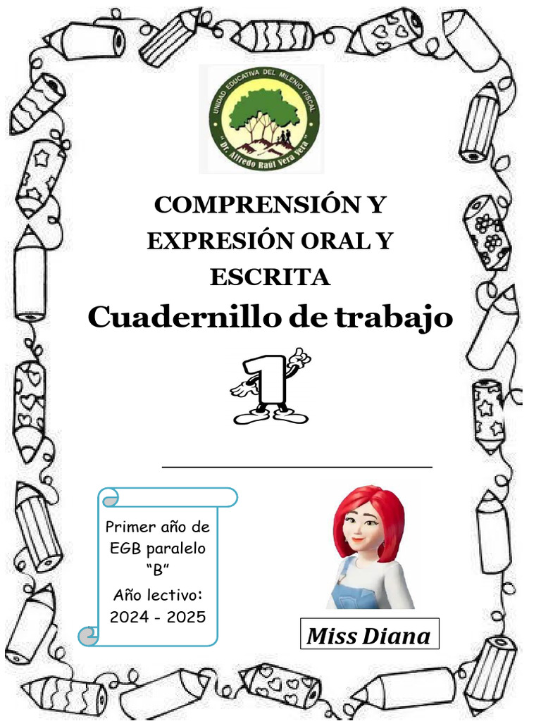 Cuadernillo de Comprensión Oral y Escrita | PDF | Ortografía | Escritura