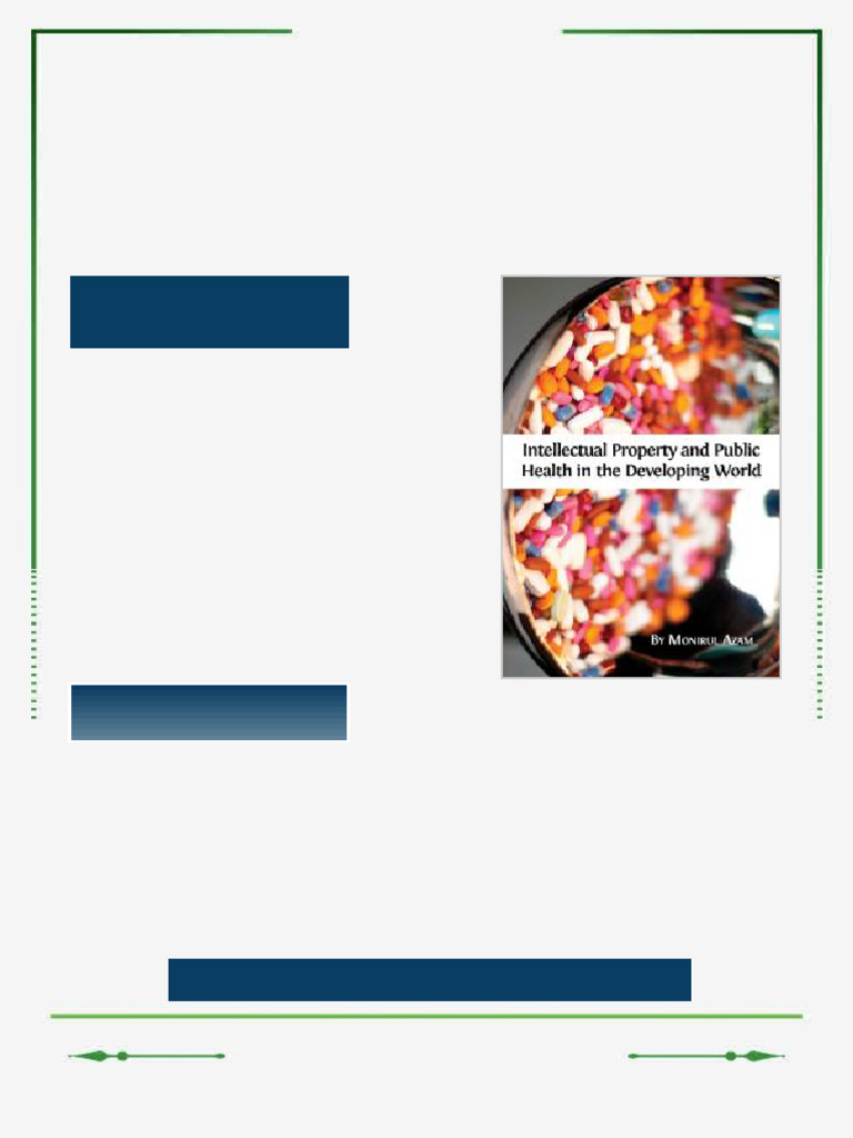 Intellectual Property and Public Health in the Developing World 1st ...