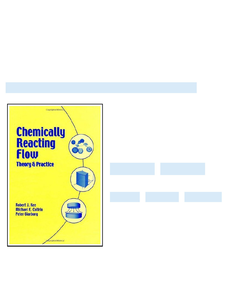 (Ebook) Chemically Reacting Flow : Theory and Practice by Robert J. Kee ...
