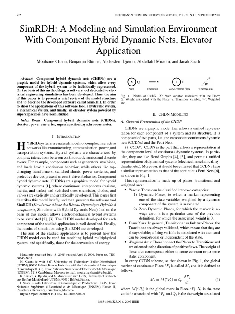 SimRDH: Hybrid Dynamic System Modeling | PDF | Matrix (Mathematics ...
