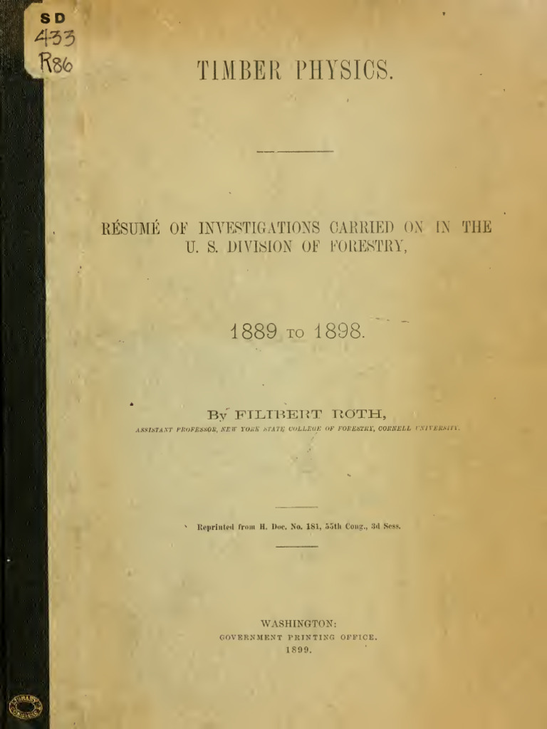 Timber Physics | PDF | Distillation | Wood