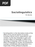 Bernstein's Elaborated and Restricted Codes | PDF | Speech | Linguistics