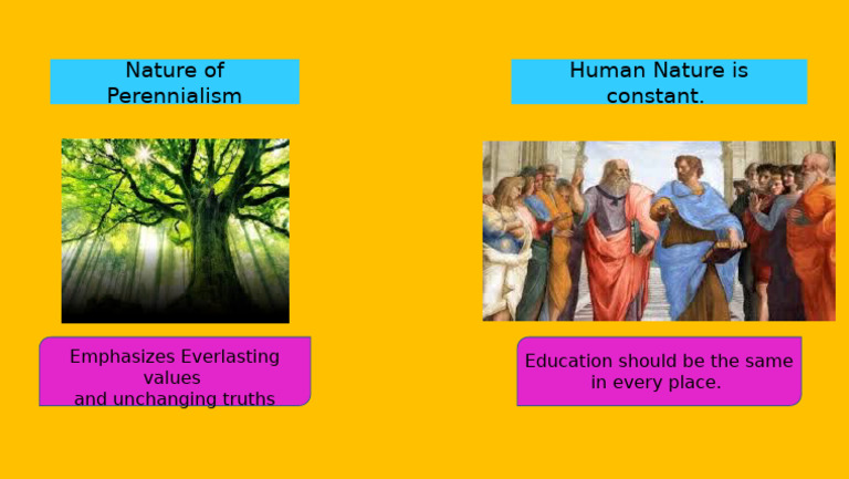 Perennialism in Human Nature Education | PDF