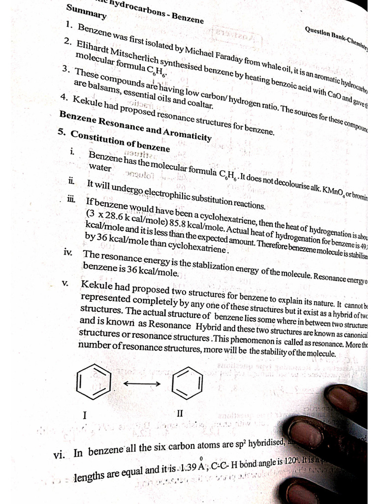 Benzene | PDF