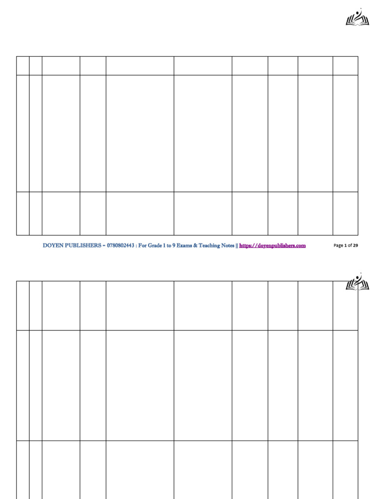 Grade 9 Mathematics Term II Curriculum | PDF | Area | Volume
