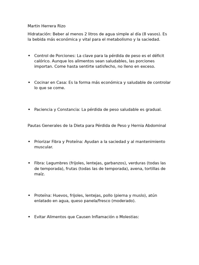 Martin Herrera Rizo | PDF | Almuerzo | Alimentos