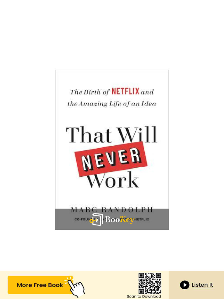 That Will Never Work PDF | PDF | Startup Company | Small Business ...