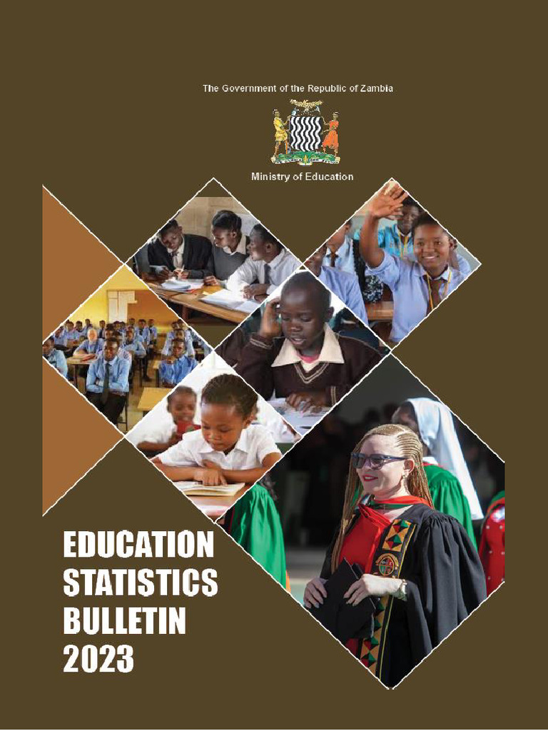 2023 Zambia Education Statistics Report | PDF | Teachers | Schools