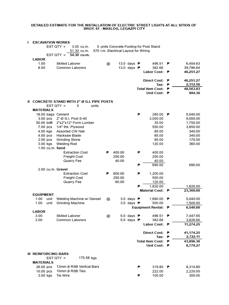 MASLOG STREETLIGHTS - MASLOG STREETLIGHTS | PDF | Industrial Processes ...
