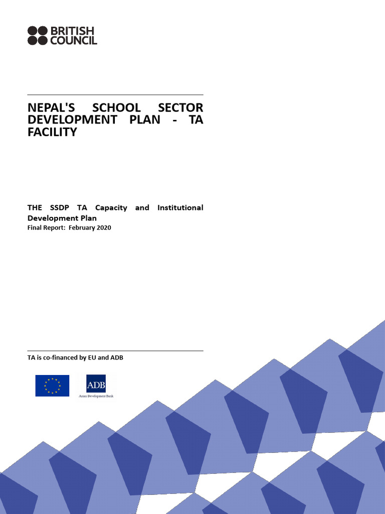 Ssdp Ta Cidp- Final March 2020 | PDF | Curriculum | Capacity Building