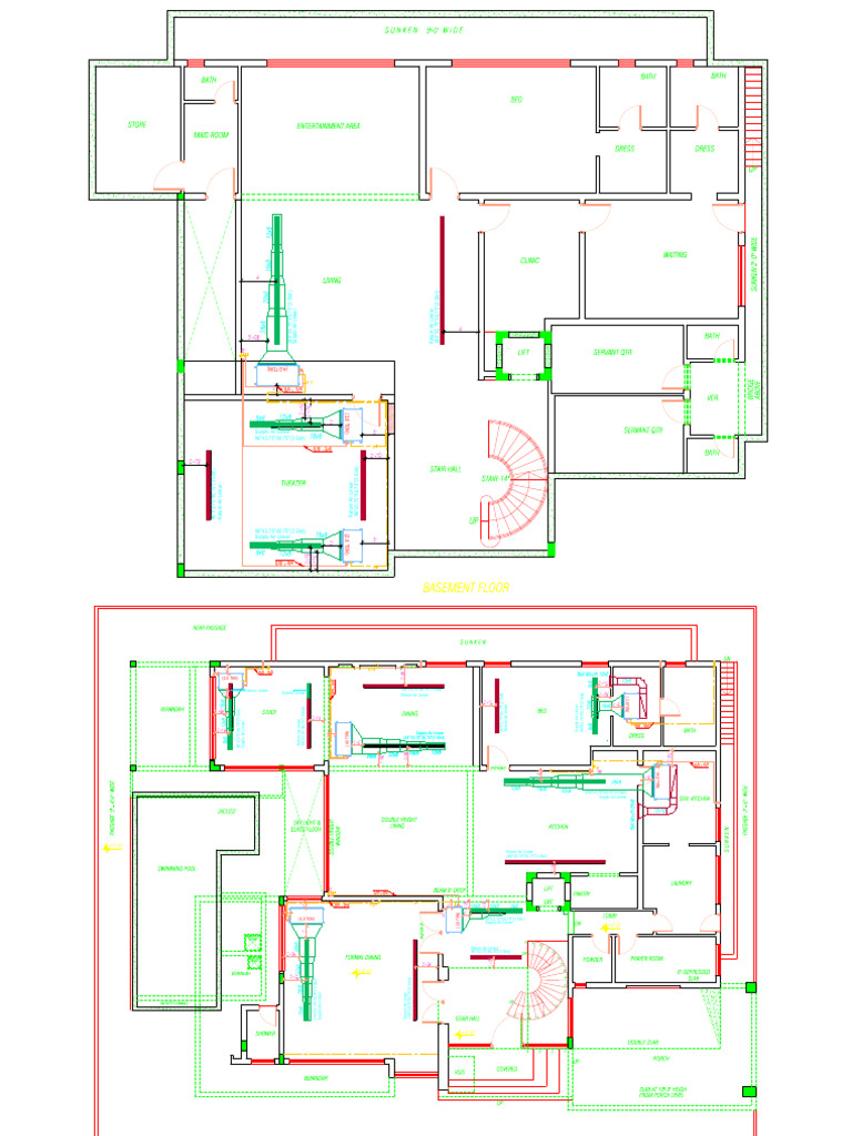 483 W Block, HVAC Plan 04 August 2025 | PDF | Buildings And Structures
