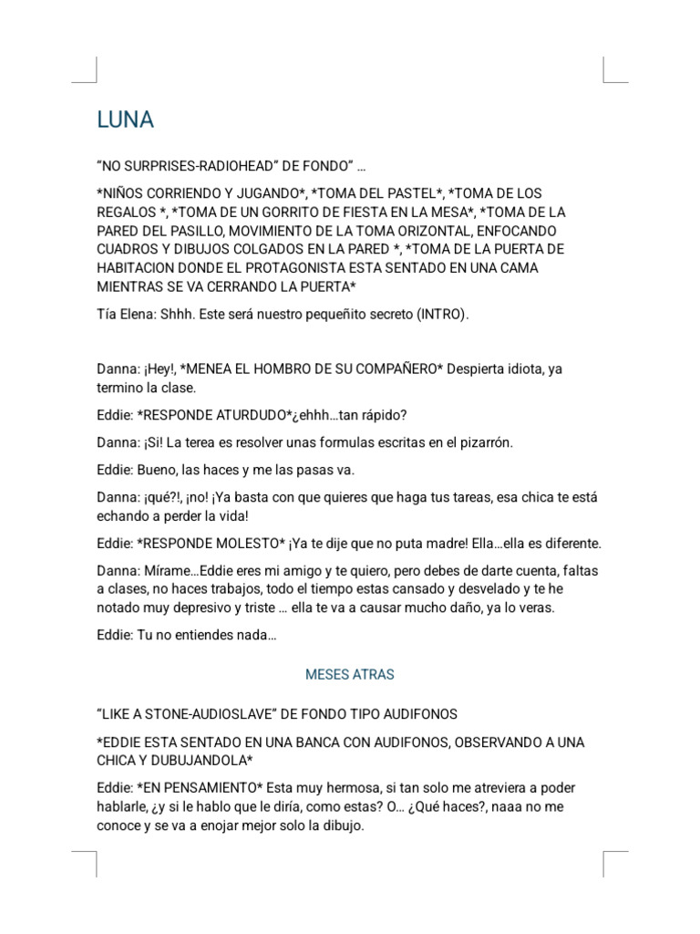 Proyecto de Pelicula | PDF