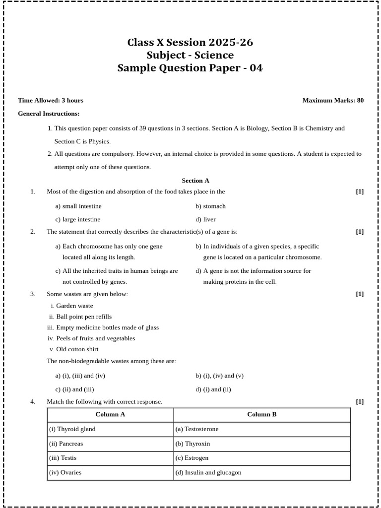 Sqp 1 Pdf Chemical Compounds Chemical Reactions