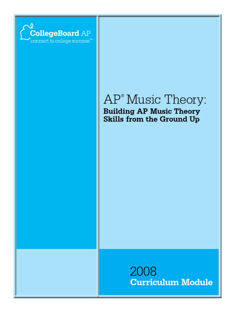 Building AP Skills From The Ground Up | PDF | Chord (Music) | Music Theory