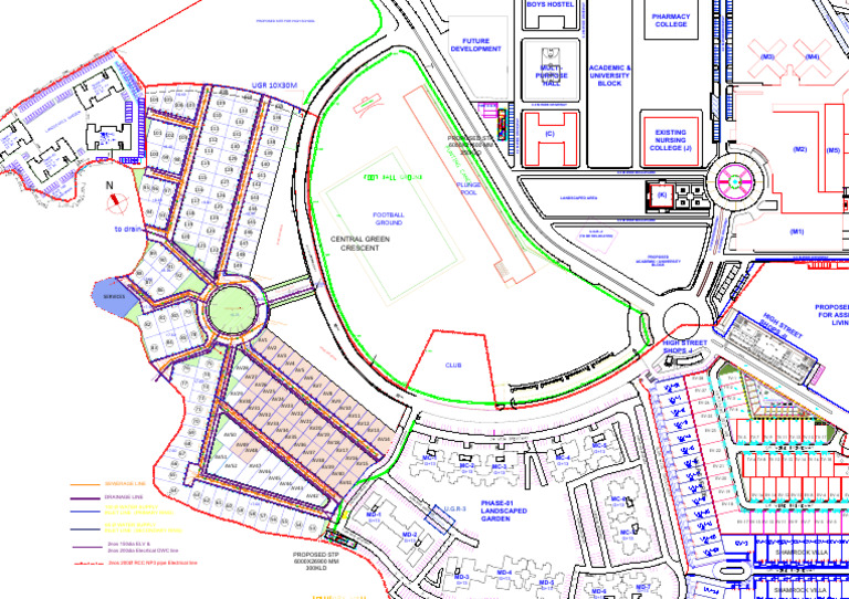 04.Final Phase III Villa_all Plots R-1 19.06.25 (1)-Model | PDF