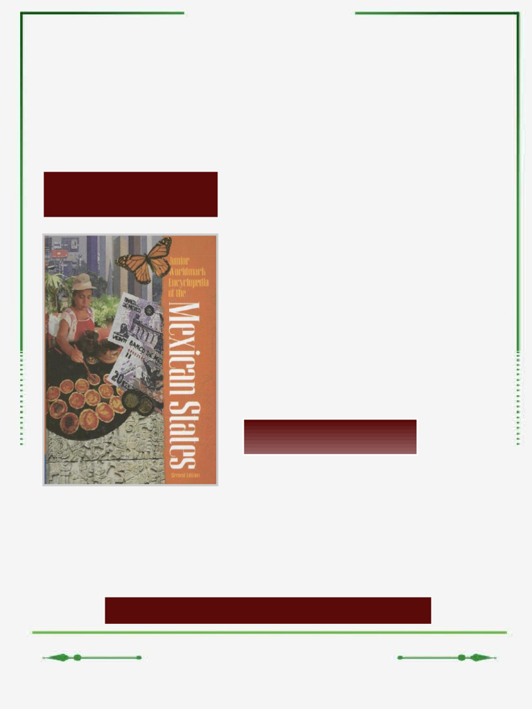 Junior Wolrdmark Encyclopedia of the Mexican States 2nd Ed Edition ...
