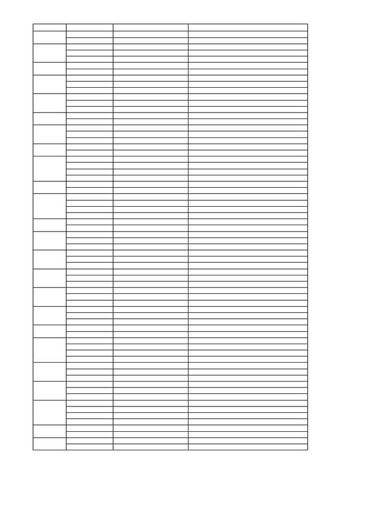 Monthly Test Roll Numbers April 2024 | PDF