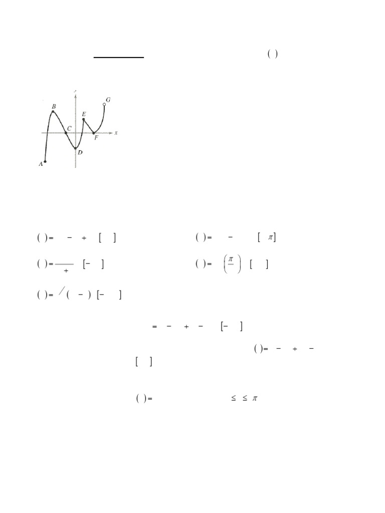 Extreme Value Theorem Worksheet | PDF
