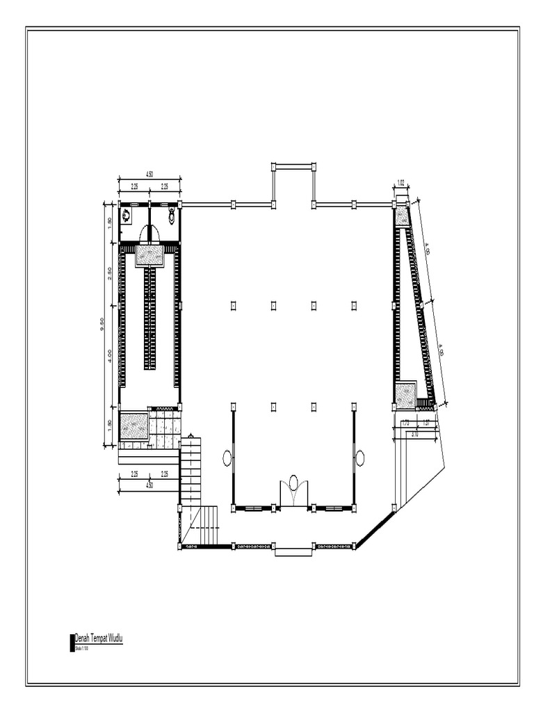 Denah Tempat Wudlu | PDF