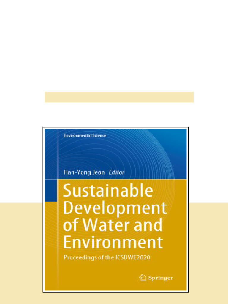 Sustainable Development Of Water And Environment Proceedings Of The ...