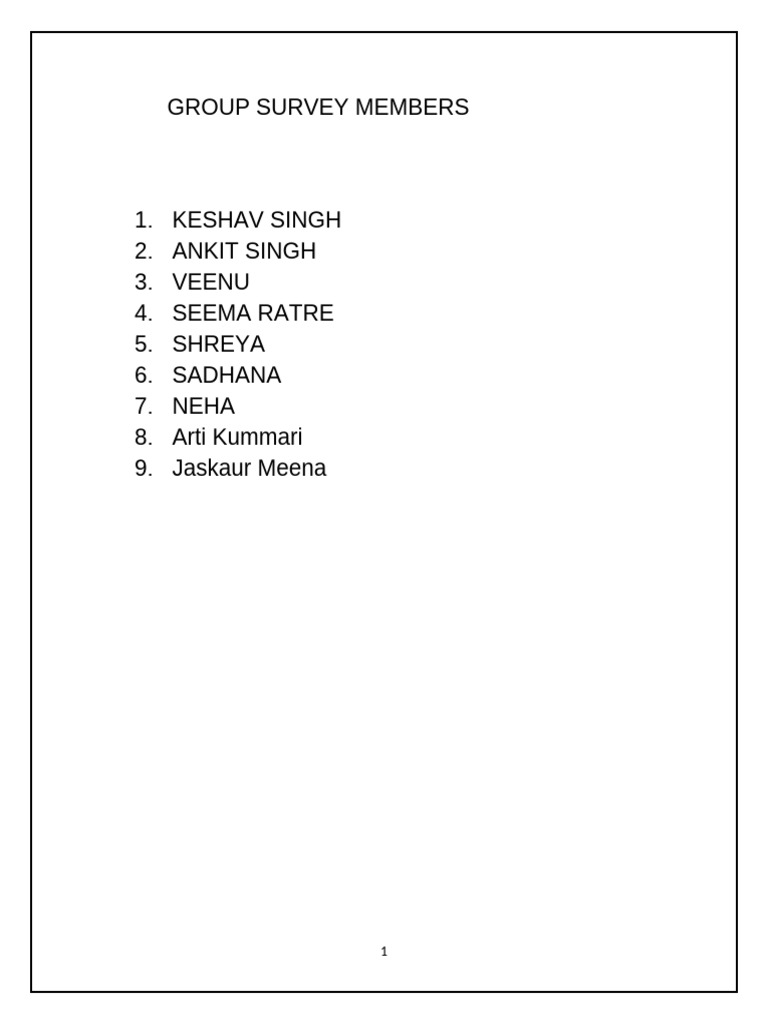 Field Survey Techniques and Exercises | PDF | Surveying | Survey ...