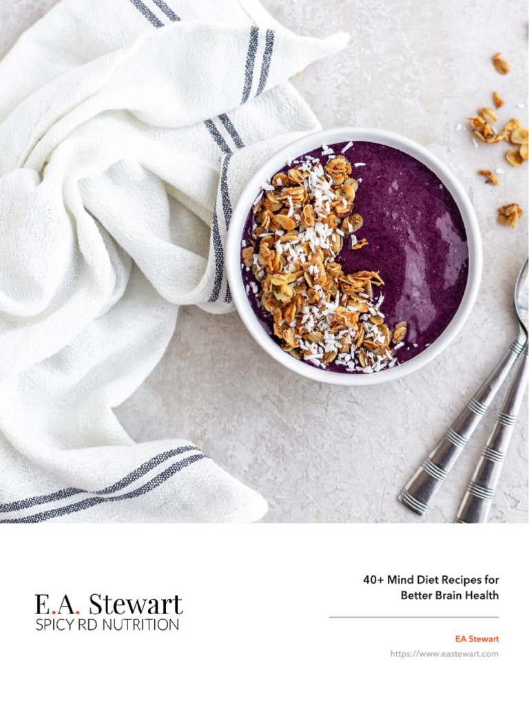 40-MIND Diet Recipes | PDF | Kebab | Pesto