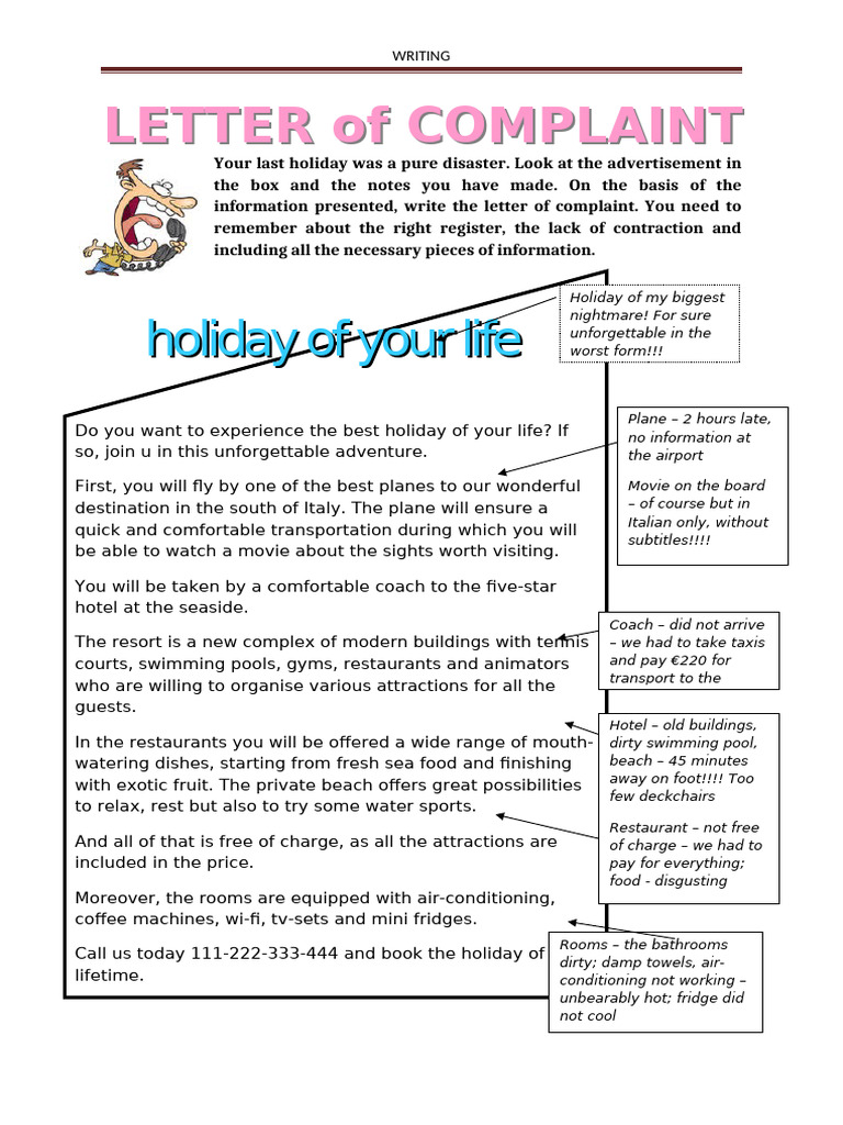 How to Write a Complaint Letter | PDF