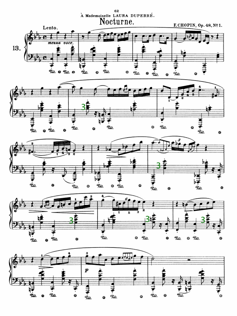 IMSLP48578-PMLP02308-Chopin Nocturnes Schirmer Mikuli Op 48 | PDF