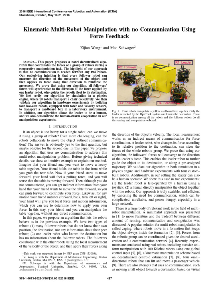 32_Multi-Robot_Manipulation_with_no_Communication_Using_Force_Feedback | PDF
