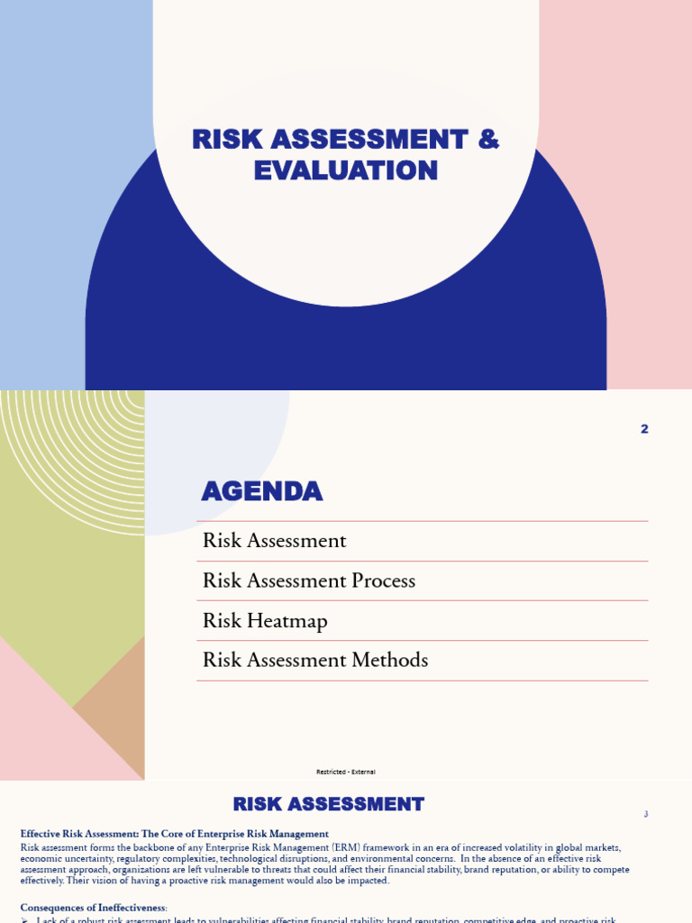 4. ERM_Risk Assessment & Evaluation_v2.0 | PDF | Risk | Risk Management