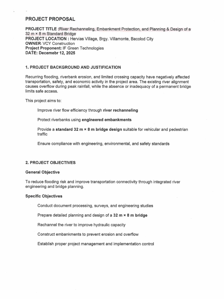 Bridge Proposal | PDF