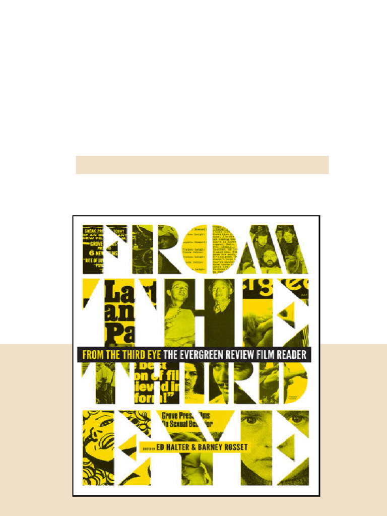 From The Third Eye The Evergreen Review Film Reader Seven Stories Press ...