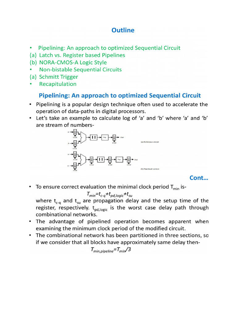 Cmos Digital Vlsi Design Week8 | PDF