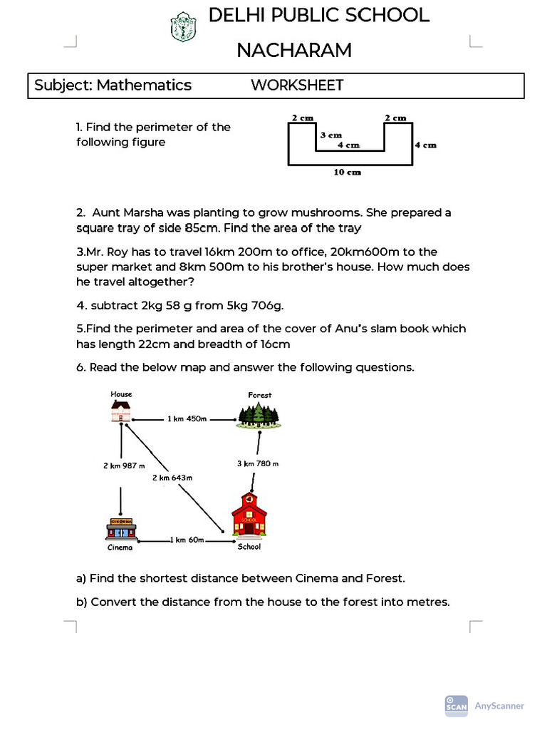 CL - 4 Math Worksheet | PDF